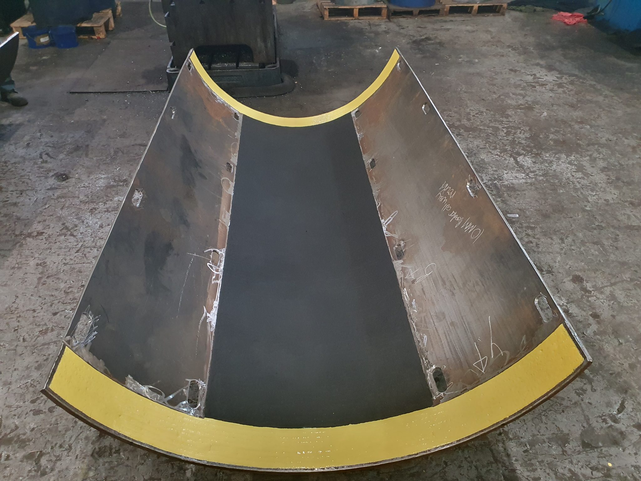 Fabricated Lobster Back Pipe End